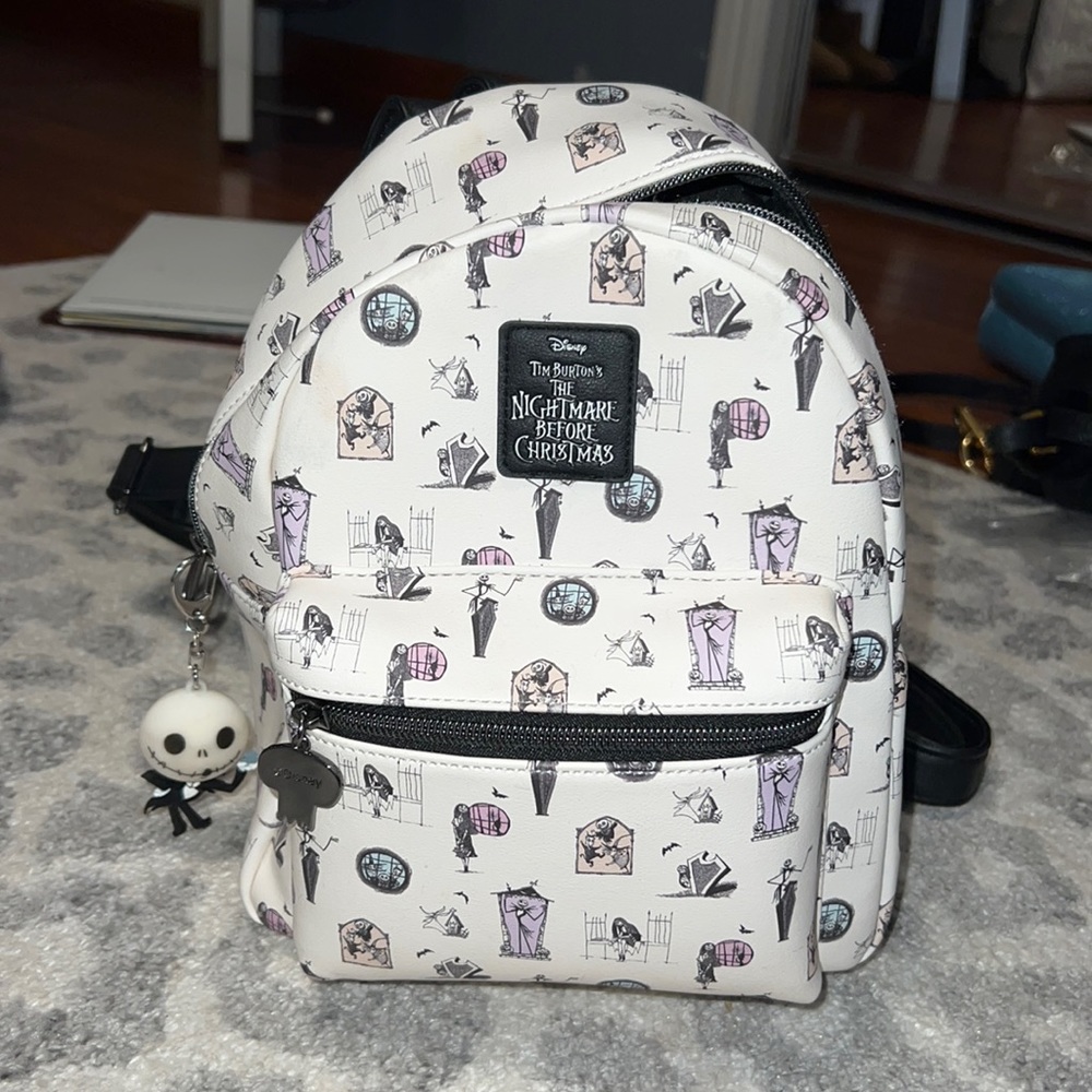 Rare Loungefly Nightmare Before Christmas Backpack - Gem
